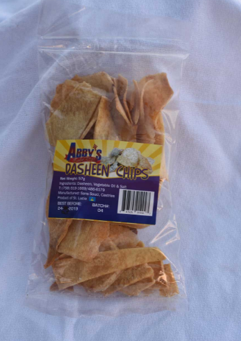 Dasheen Chips – Pelouj Inc